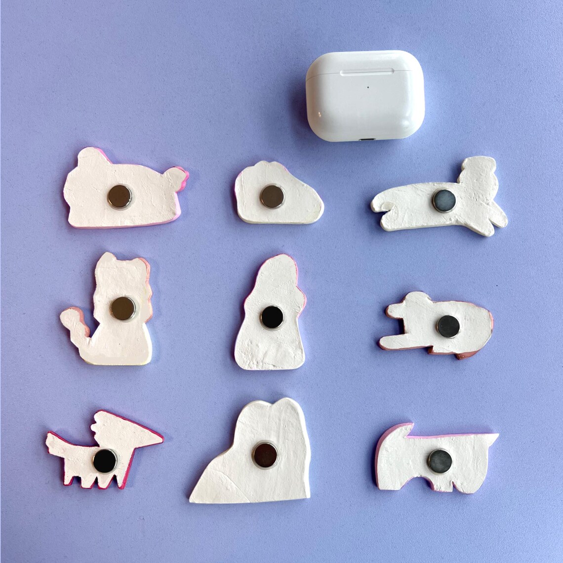 Adorable Doggy Magnets Handcrafted Clay Magnets for Dog Lovers - Etsy
