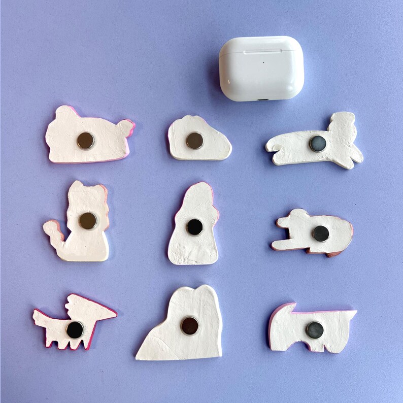 Adorable Doggy Magnets Handcrafted Clay Magnets for Dog Lovers - Etsy