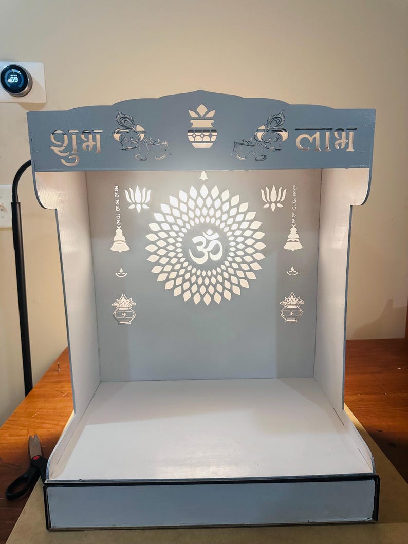 Craftsbynavkar Temple, Pooja Temple , Pooja Mandir With Storage ...