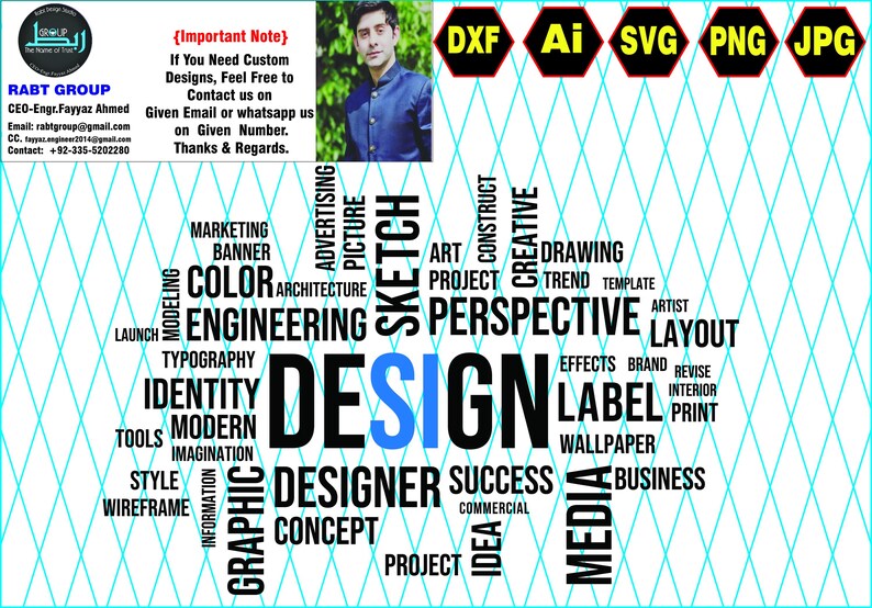 Creative Word Art Design – Typography Concept for Branding, Media ...