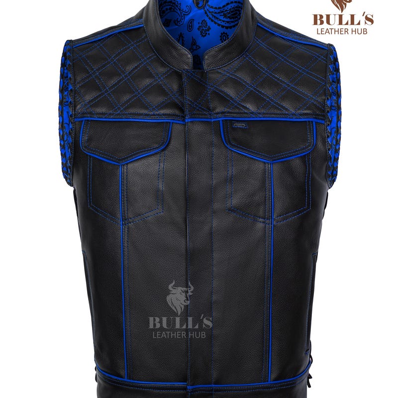 Diamond Quilted Vest Men - Etsy