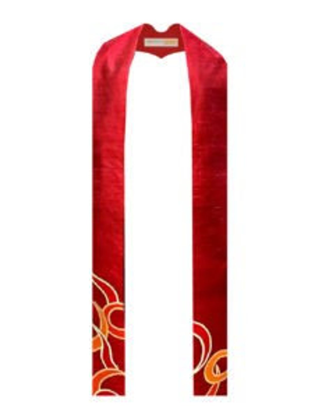Art Deco Stole (red - Pentecost) - Etsy
