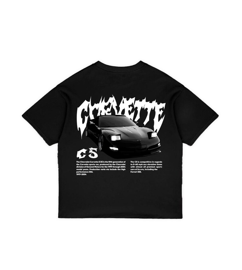 Chevrolet Corvette C5 Enthusiast Apparel Unisex Car Gift | Chevrolet ...