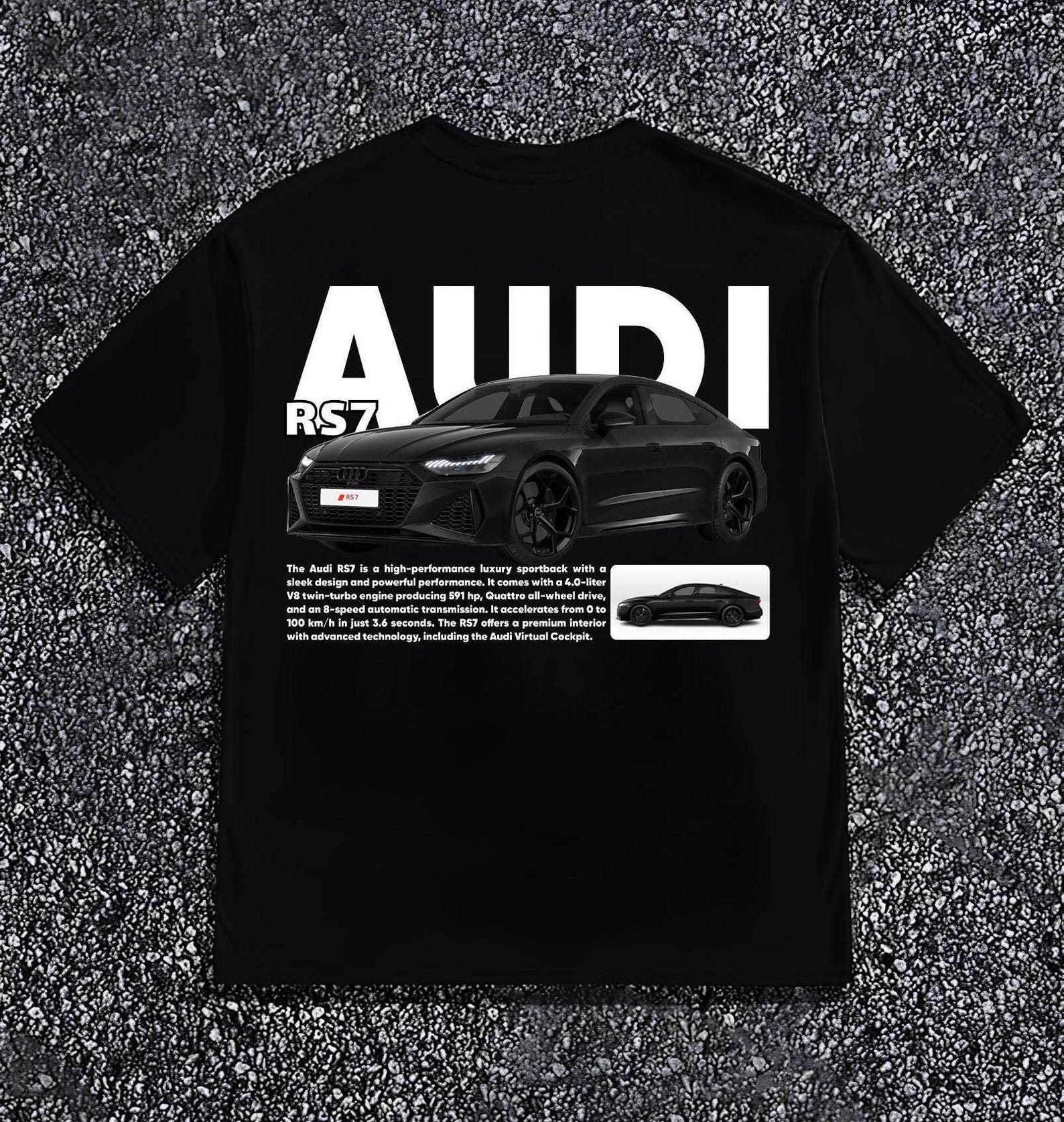 AUDI RS7 Enthusiast Apparel Unisex Car Gift | AUDI Driver Shirt - Etsy