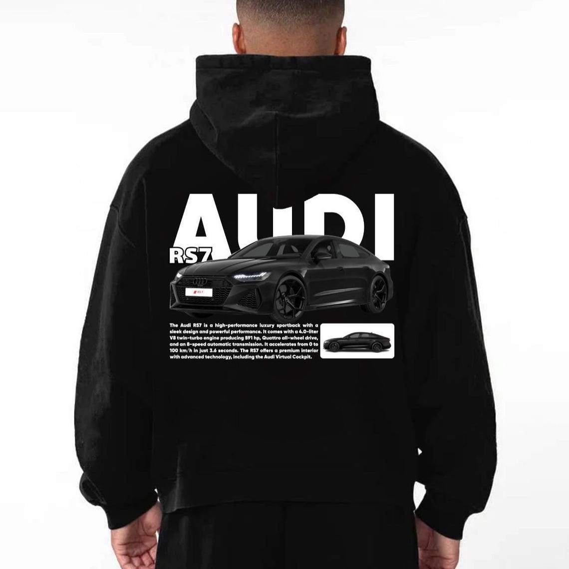 AUDI RS7 Enthusiast Apparel Unisex Car Gift | AUDI Driver Hoodie - Etsy