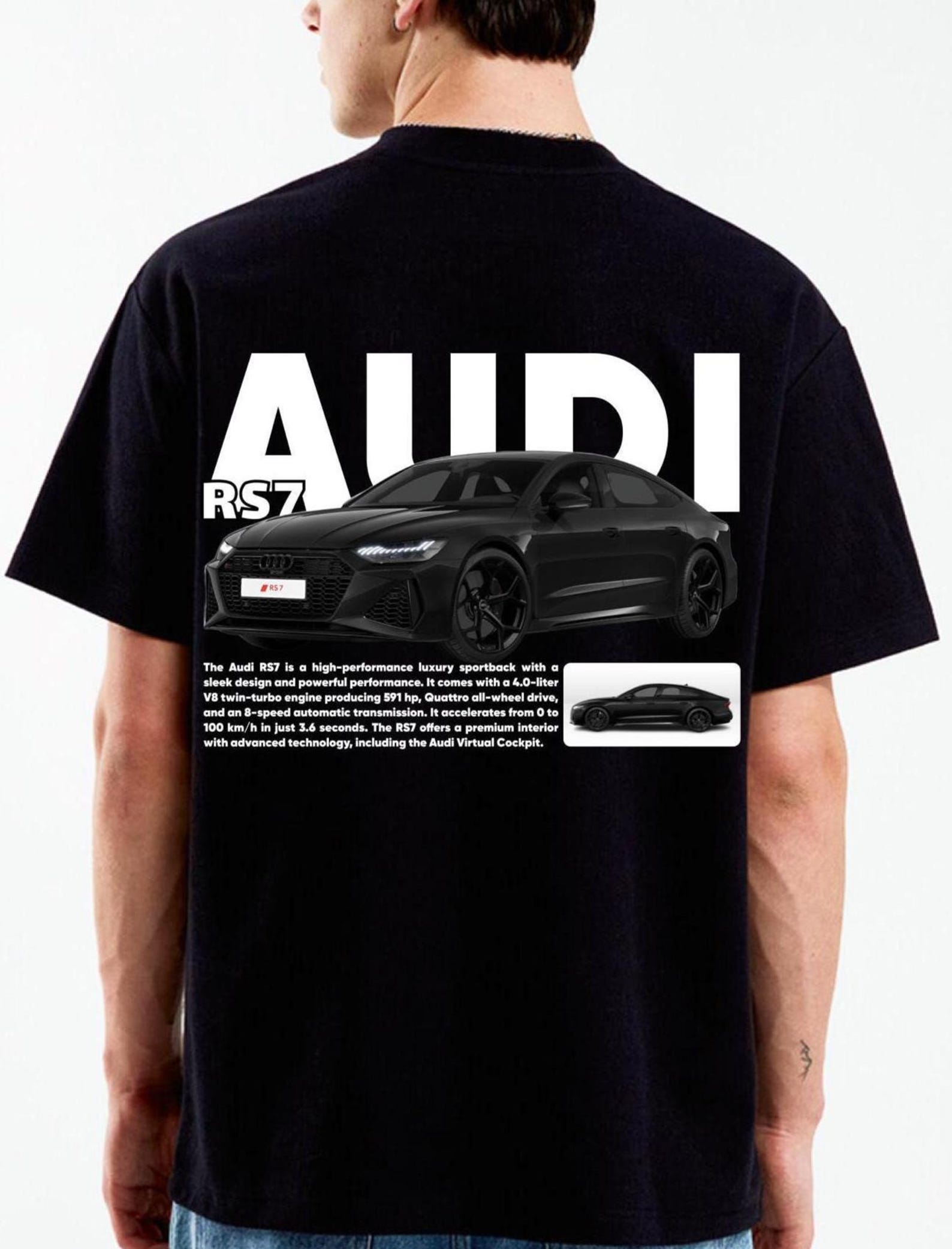 AUDI RS7 Enthusiast Apparel Unisex Car Gift | AUDI Driver Shirt - Etsy