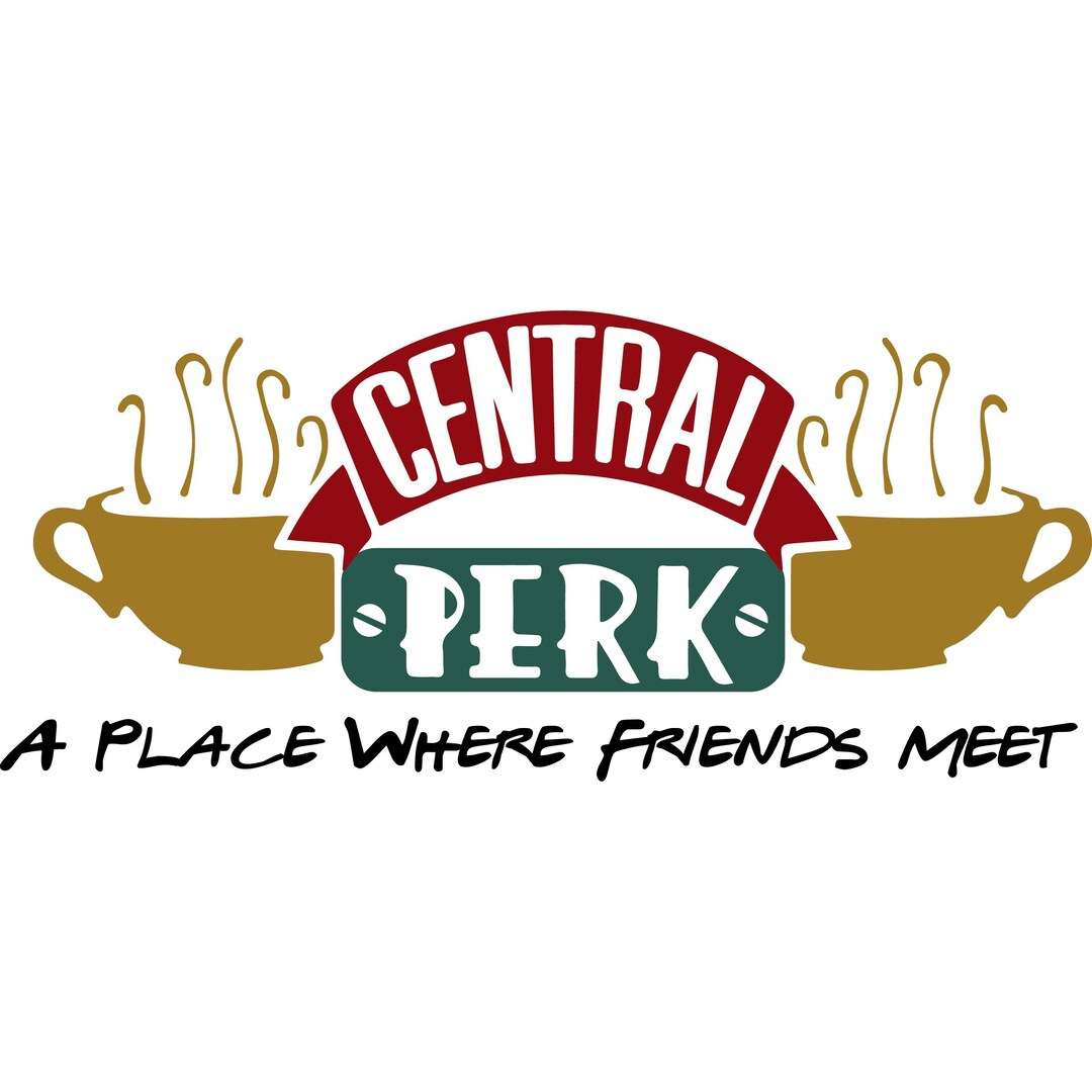 Central Perk Friend Digital PNG - SVG - Etsy
