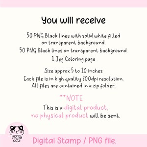 School Flower Digital Stamp Doodle Back to School Stamp Positive Vibe ...