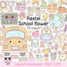 Pastel School Clipart Girly Teacher Png Back to School Png Education ...