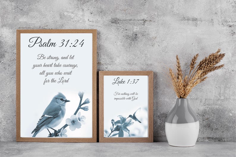 Interior Wall Decor, Christian Wall Art, Christian Wall Decor ...