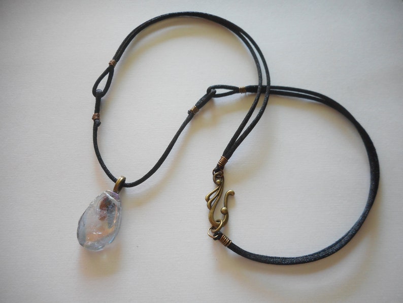 Manly Necklace Pendant Mystic Glass Viking Norse Rustic Unisex - Etsy