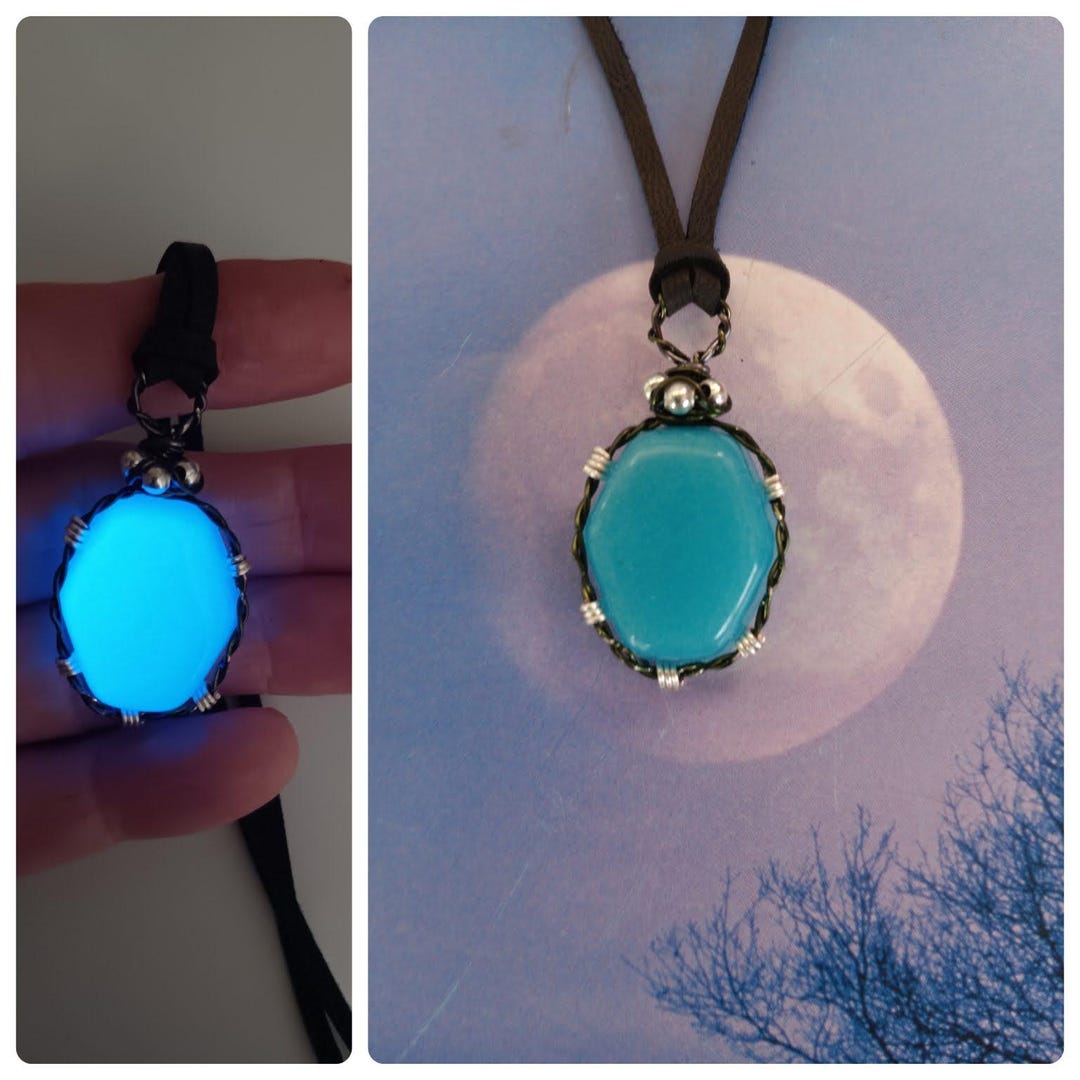 Wynter's Werewolf Necklace Pendant Glow in the Dark Zombie 2 Necklace ...