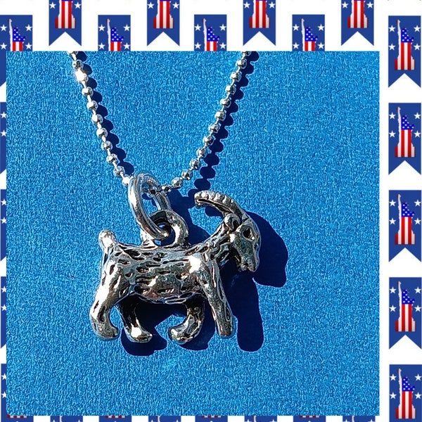 Goat Necklace - Etsy