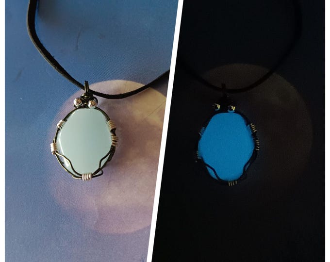 Wynter's Werewolf Necklace Pendant Glow in the Dark Zombie 2 Necklace ...