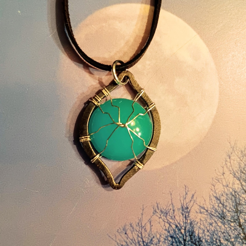 Zombies 2 Moonstone Necklace - Etsy