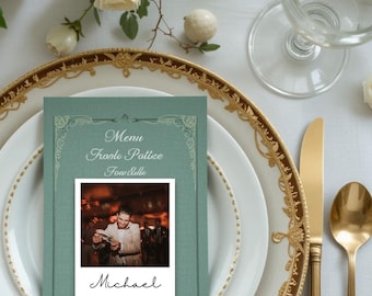 Customisable MINI Polaroid Style Placeholder Card - Weddings ...