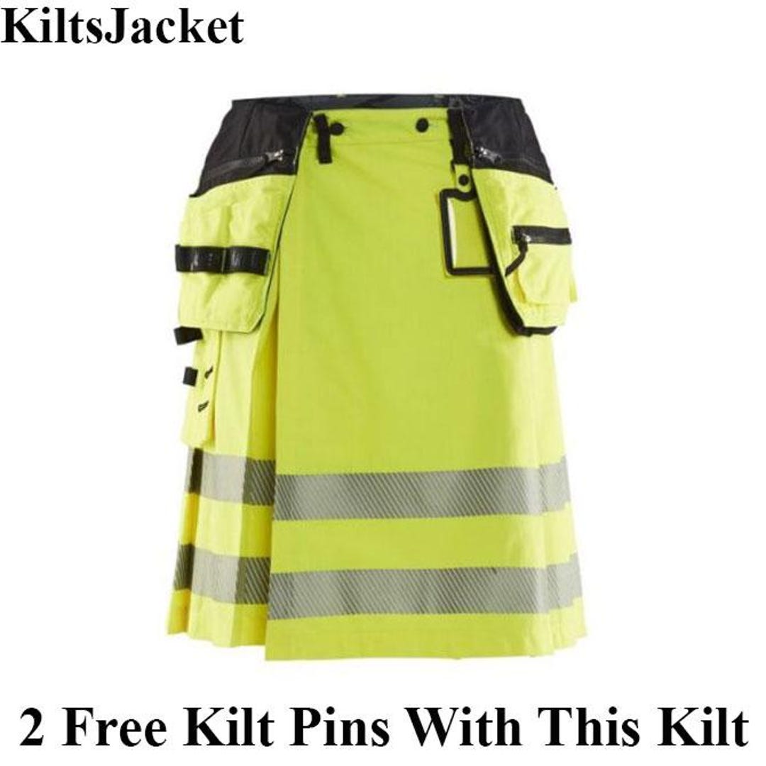 Firefighter Kilt - Scottish Utility Kilt - Fireman Kilt - Tactical ...
