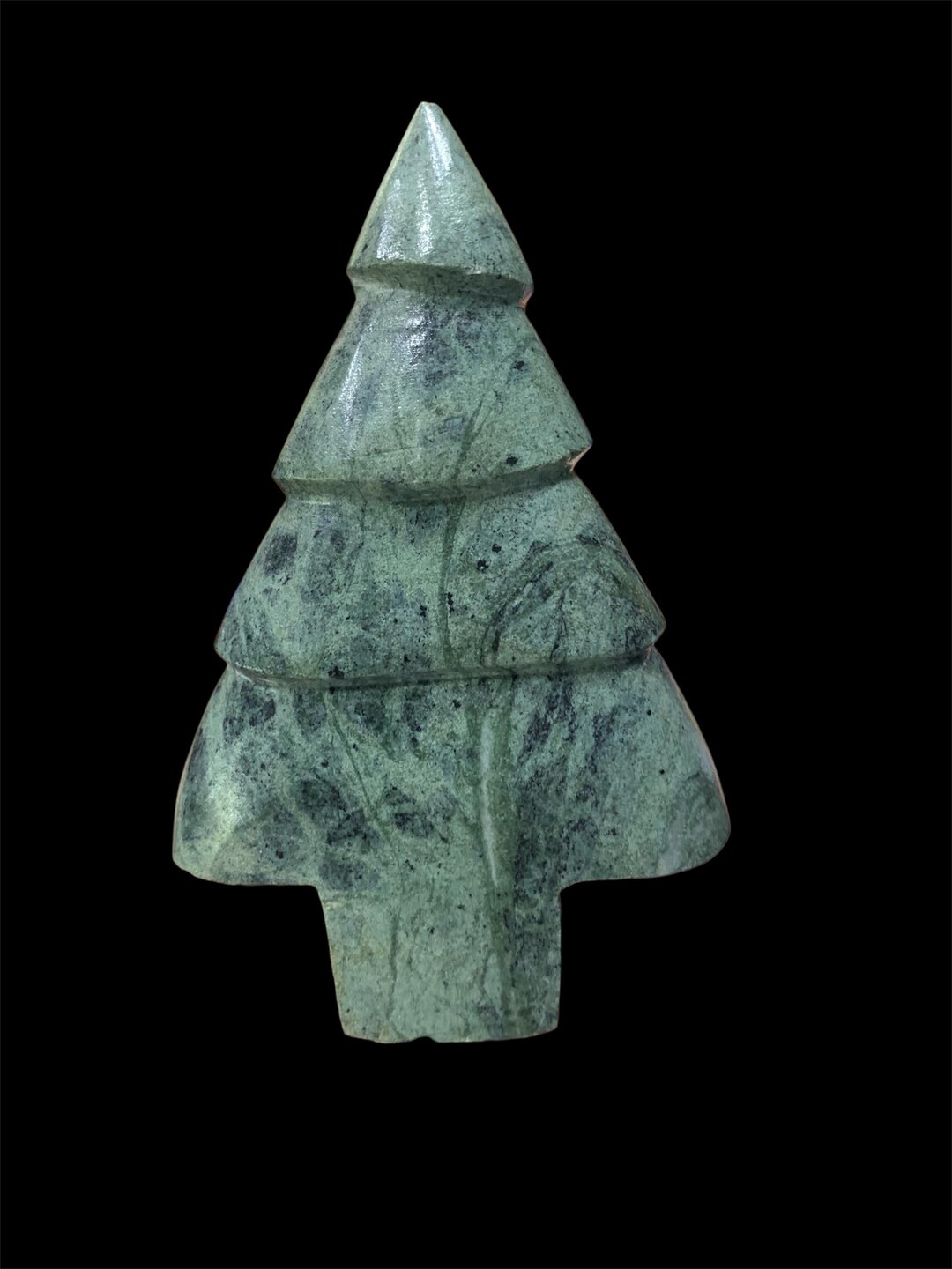 Green Serpentine Tree Sculpture: Polished Stone Gift (190 Gram - Etsy