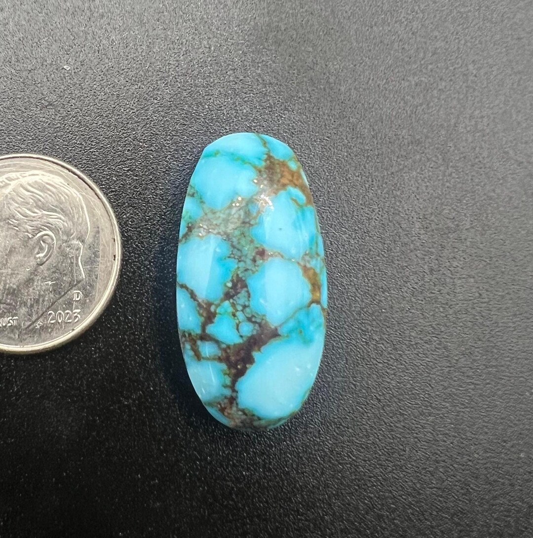 Kingman Turquoise -beautiful Red Matrix-stabilized- 30mm X 20mm X 6mm ...