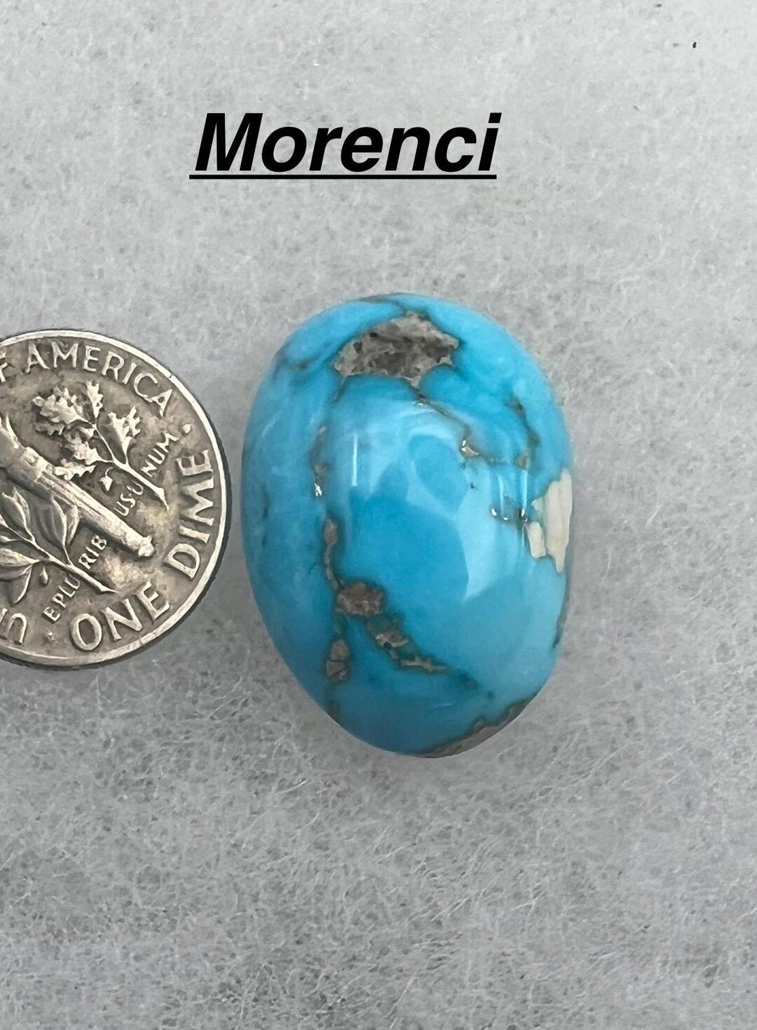Morenci Turquoise Cabochon With Pyrite – Vibrant Blue, 31.85 Carats - Etsy