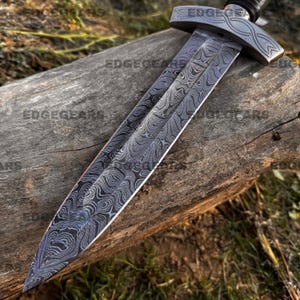 Damascus Steel Viking Sword Medieval Sword Collectible Sword Norseman ...