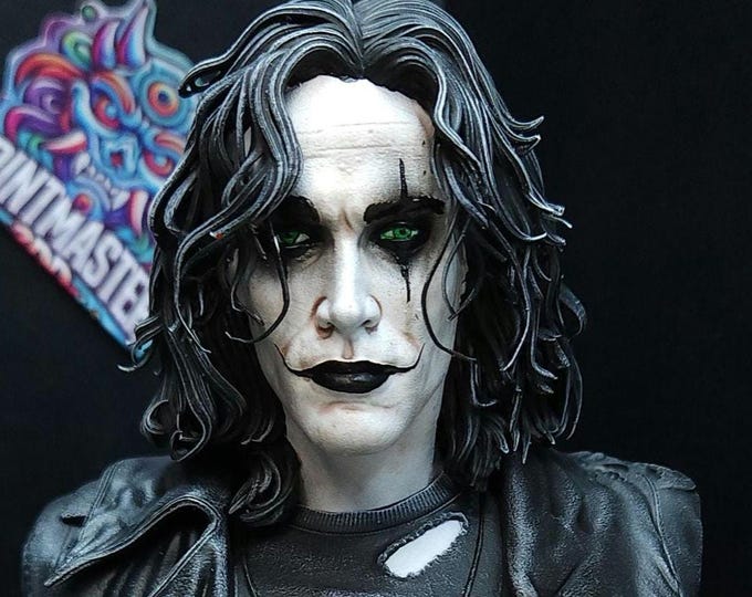 The Crow Movie Figure – Gothic Action Statue, Eric Draven Collectible ...