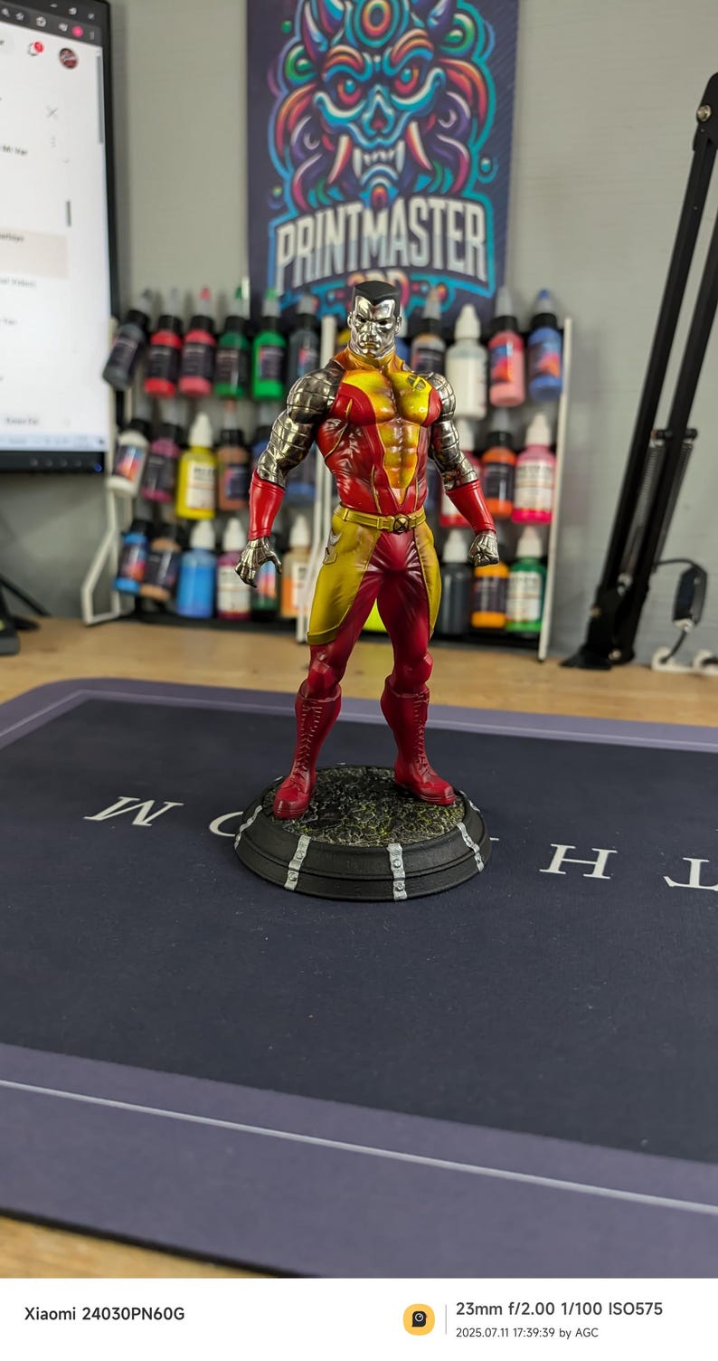 Hand-painted Colossus Figure: X-men Collectible Statue - Etsy