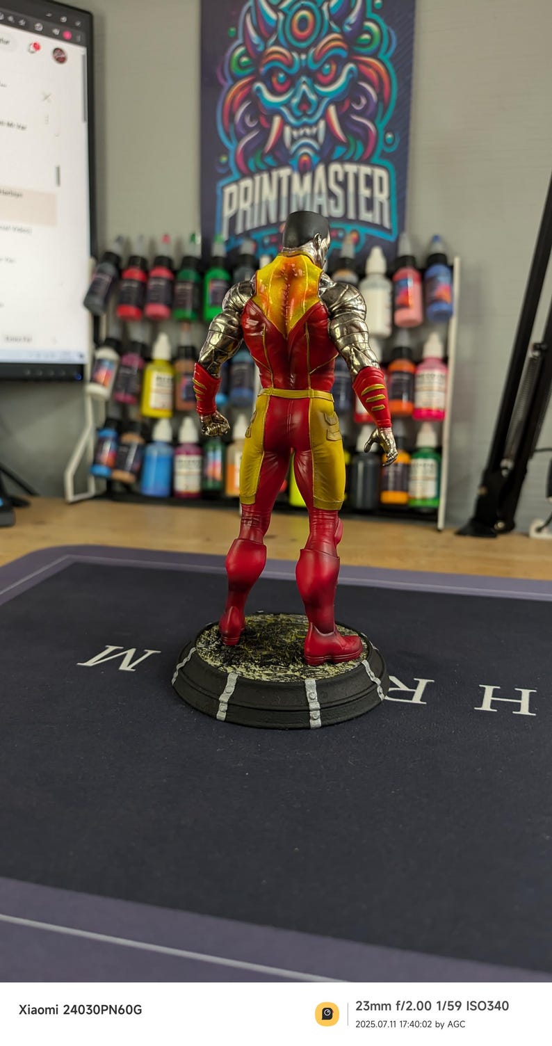 Hand-painted Colossus Figure: X-men Collectible Statue - Etsy