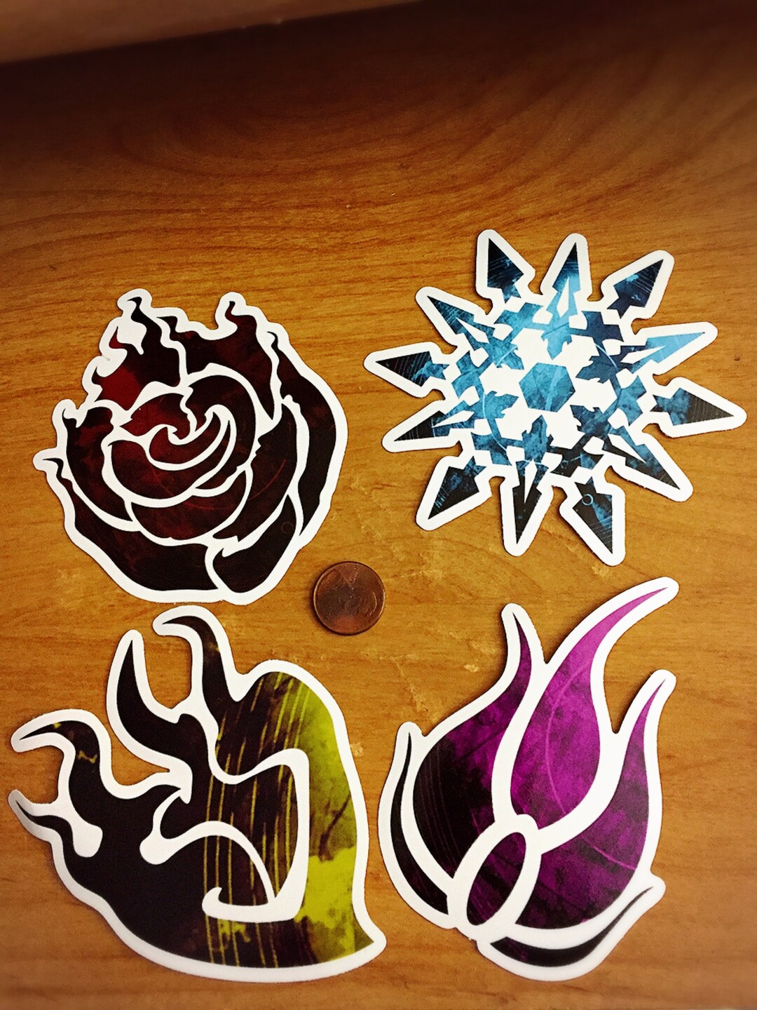 RWBY 4” and 3” Gloss Stickers - Etsy