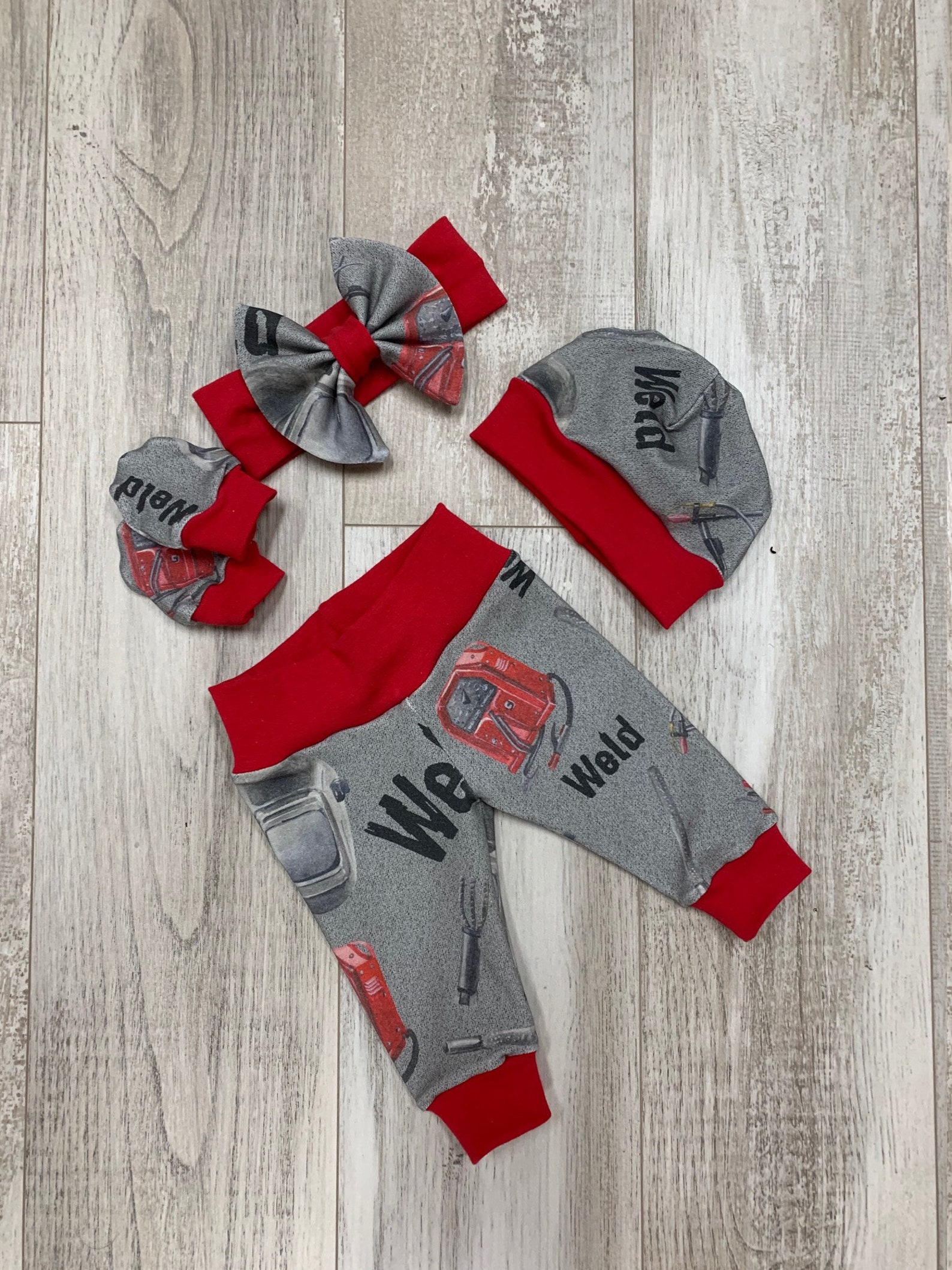 Baby Girl Daddy WELDER Coming Home Outfit Welder Helper - Etsy