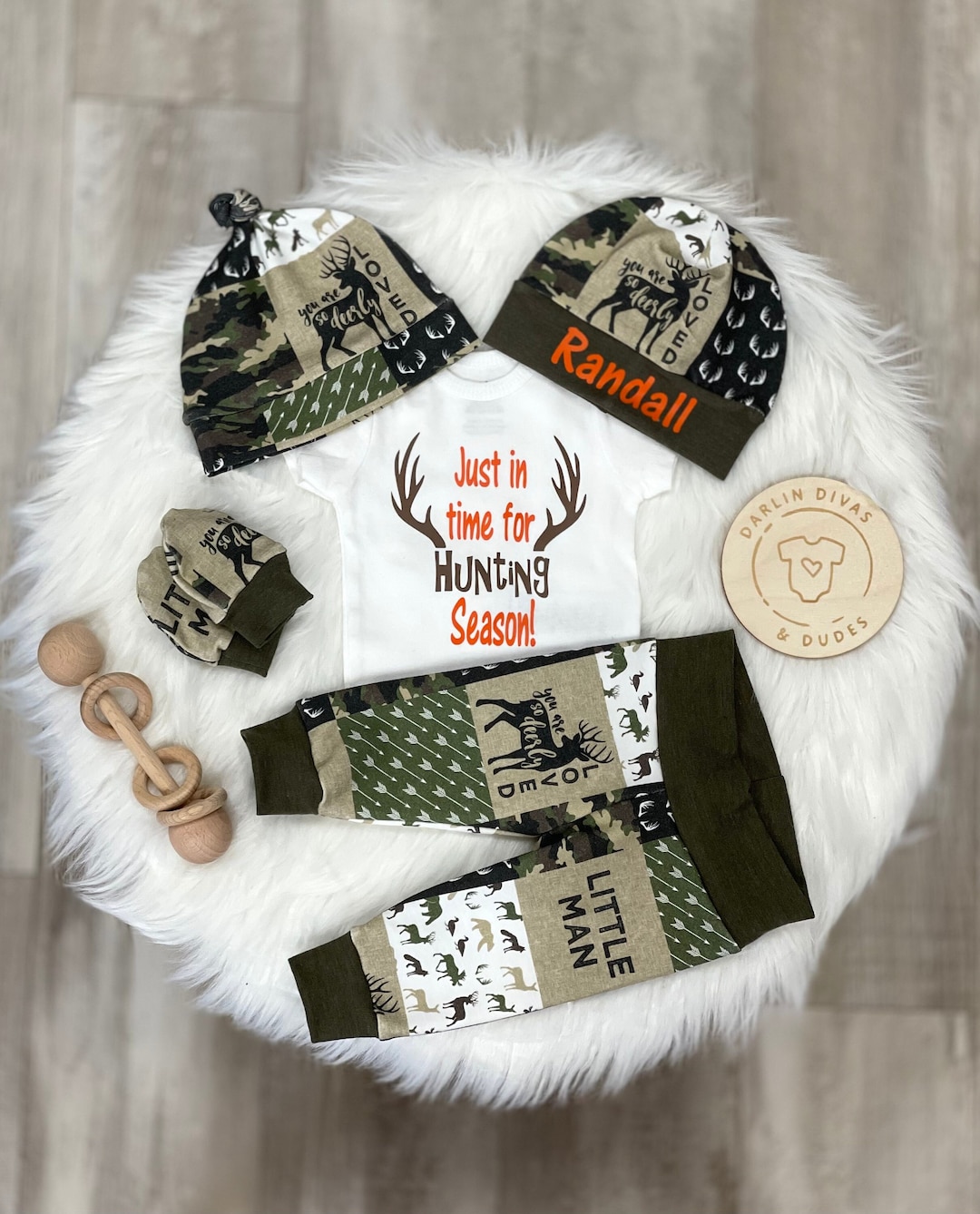 Baby Boy Hunting "just in Time for Hunting Season" Coming Home Outfit ...