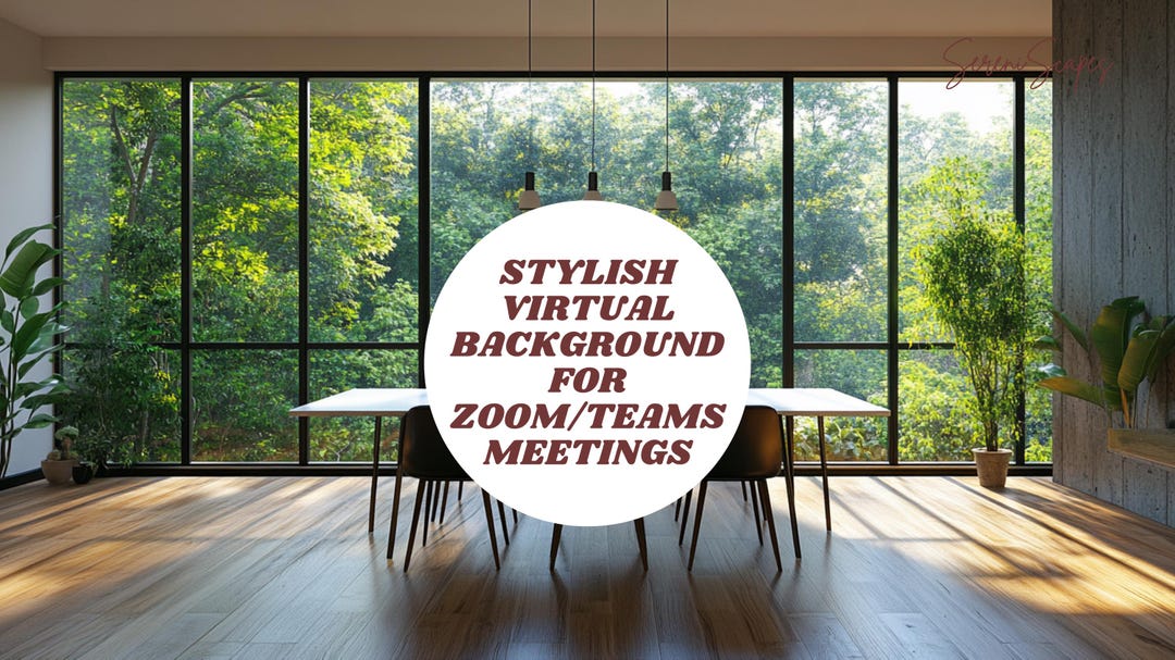 Scenic Backdrop | Virtual Office Background | Teams and Zoom Virtual ...