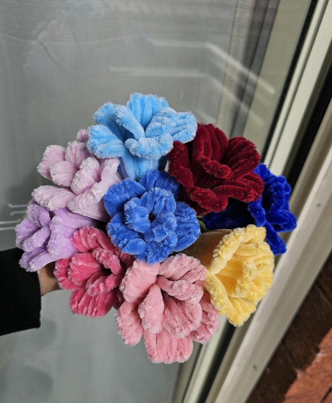 Handmade Pipe Cleaner Rose Medium - Etsy