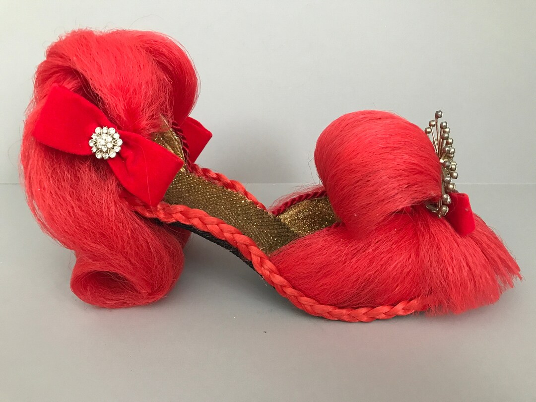 Hairdo Shoe - "girls Just Want to Have Fun" - Etsy