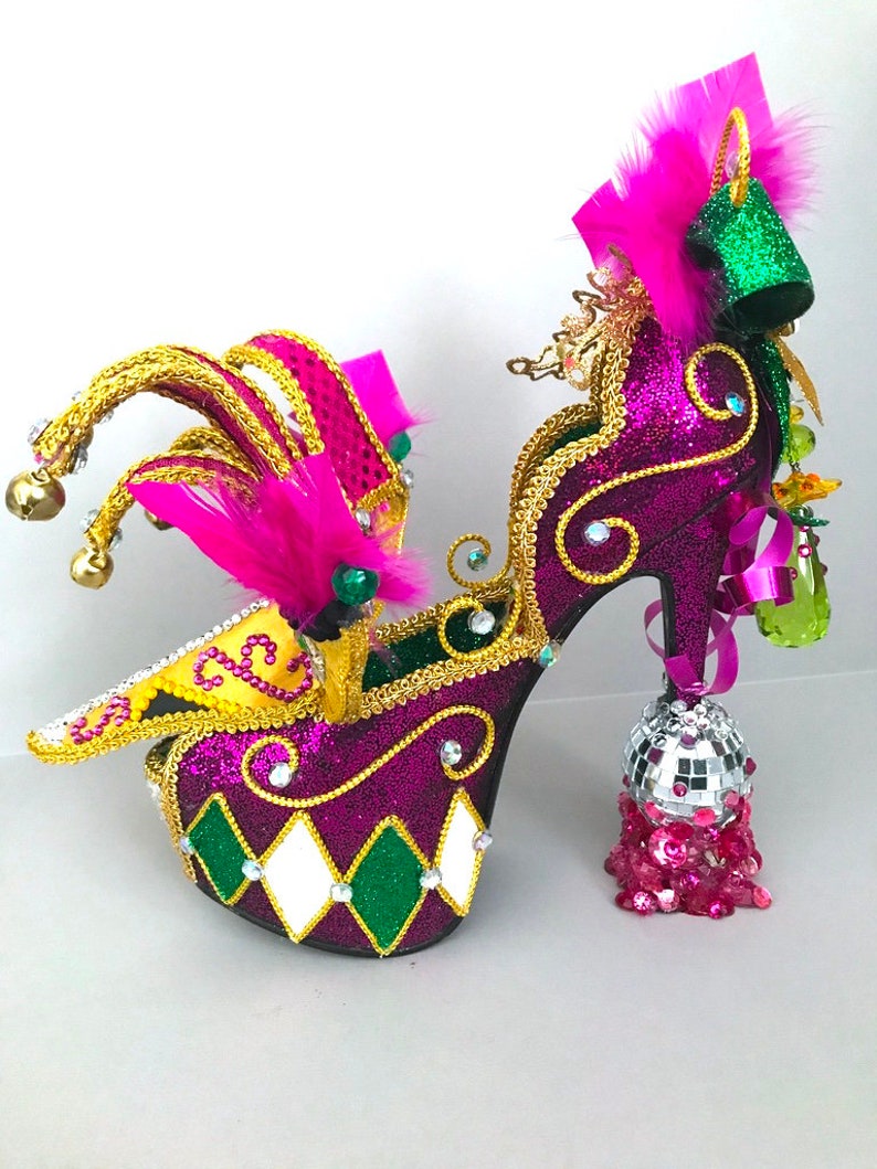 Masquerade Madness High Heel - Etsy