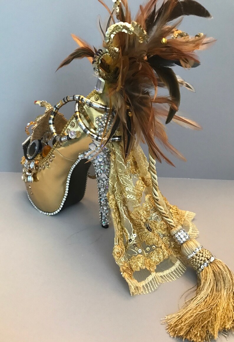 Cleopatra With Astigmatism Platform High Heel - Etsy