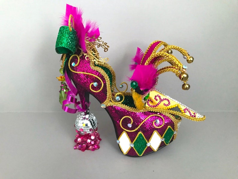 Masquerade Madness High Heel - Etsy