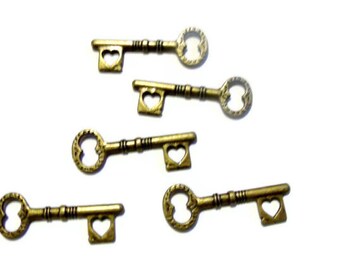 Brass keys | Etsy