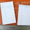 200 Half Size Index Cards , Vertically Oriented White Cards - Etsy