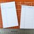 200 Half Size Index Cards , Vertically Oriented White Cards - Etsy