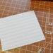 200 Half Size Index Cards Vertically Oriented White Cards - Etsy
