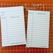 Library Cards Set of 100 Check Out Cards. Journaling Tags - Etsy