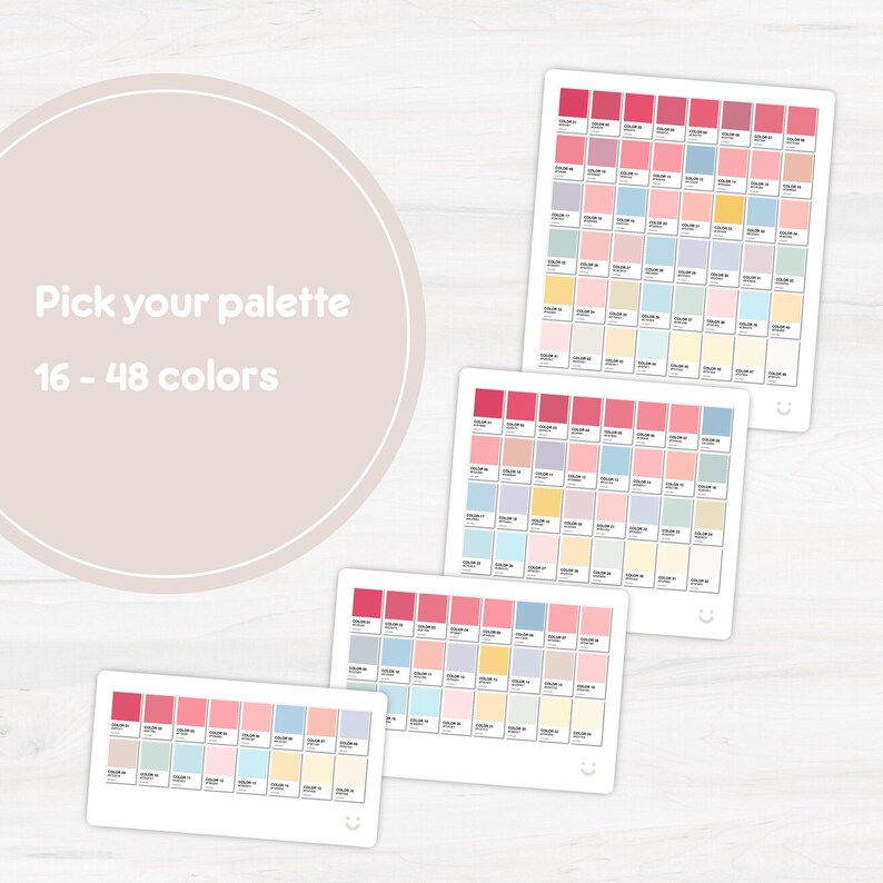 Pink Bow With Background - Color by Number - Digital & Printable - 4 ...