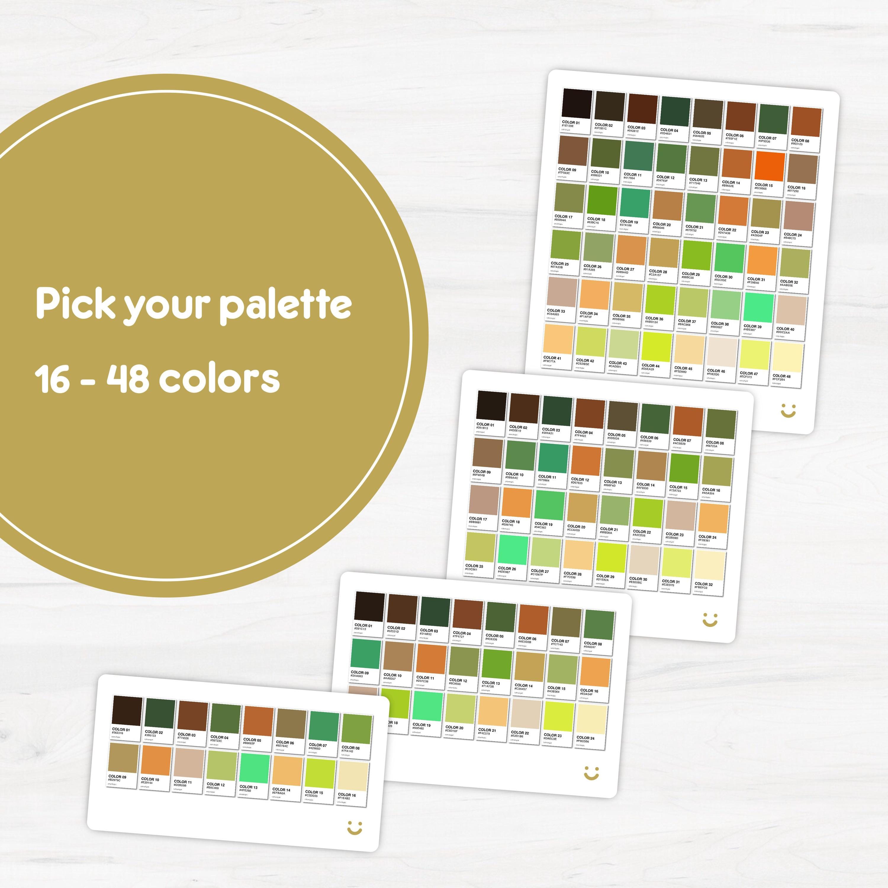 Cute Puppy Close-up - Color by Number - Digital & Printable - 4 Levels ...