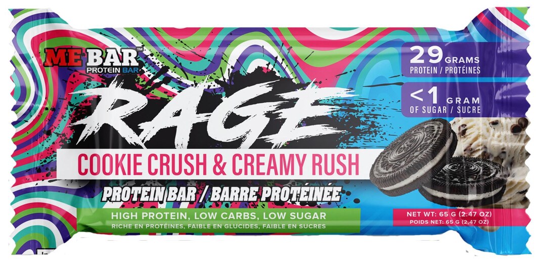 ME BAR Protein Bar – 0g Sugar, High Protein Snack (29g) – Healthy ...