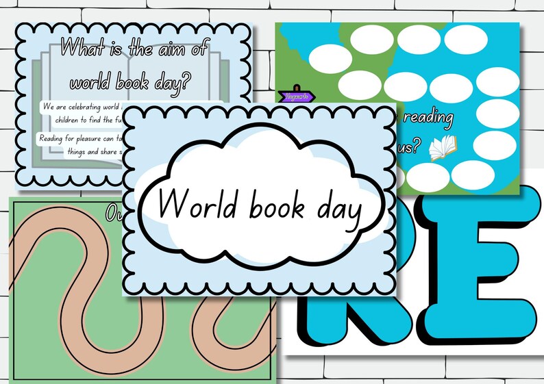 World Book Day Display - Etsy
