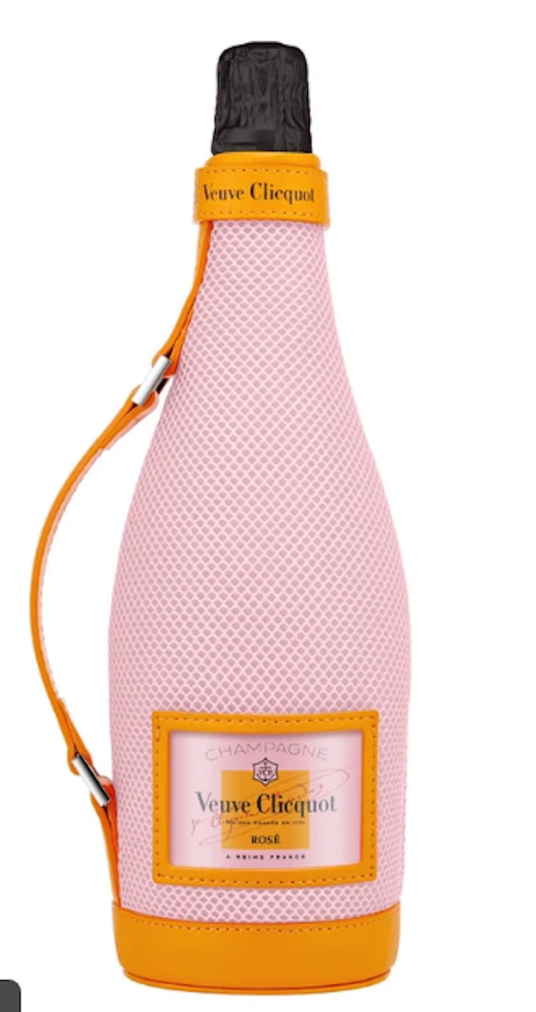 Veuve Champagne Insulated Tote Rose Pink Ice Jacket Wine Bar Decor ...