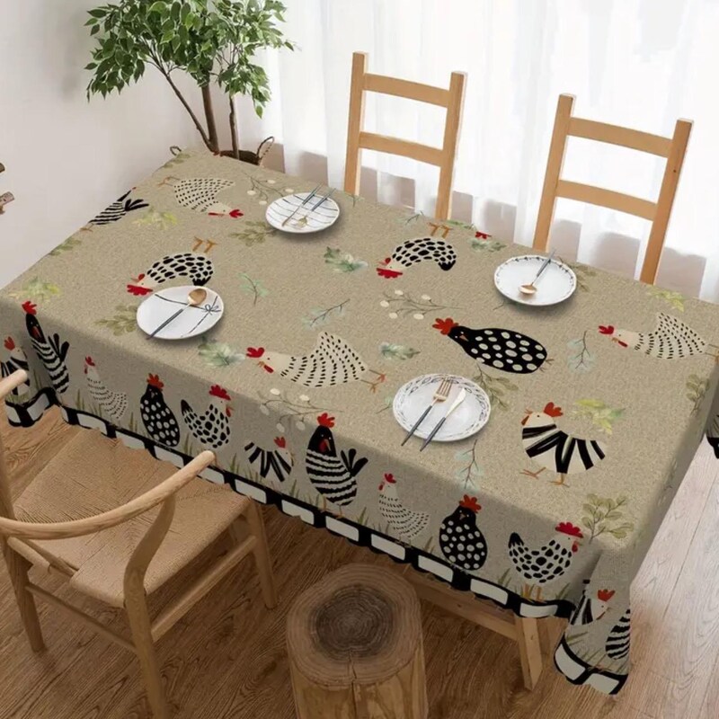 Farmhouse Tablecloth - Etsy