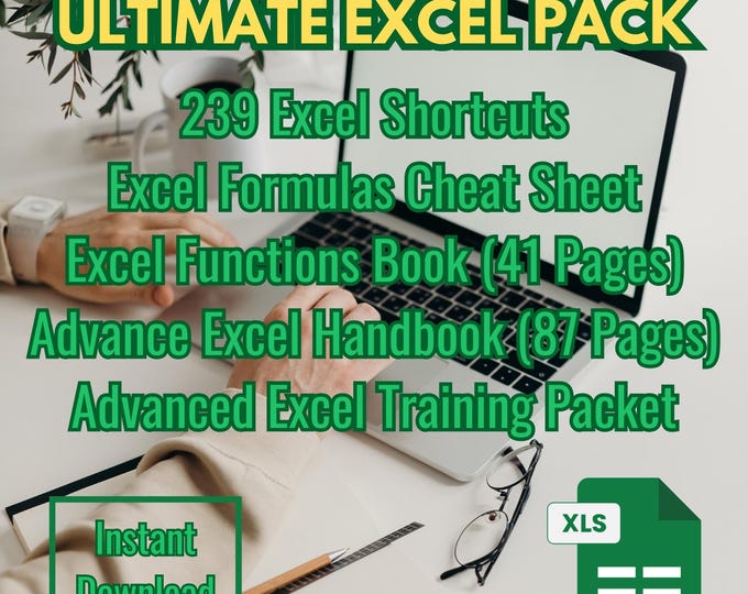 EXCEL TIME and DATE Cheat Sheet - Etsy Canada