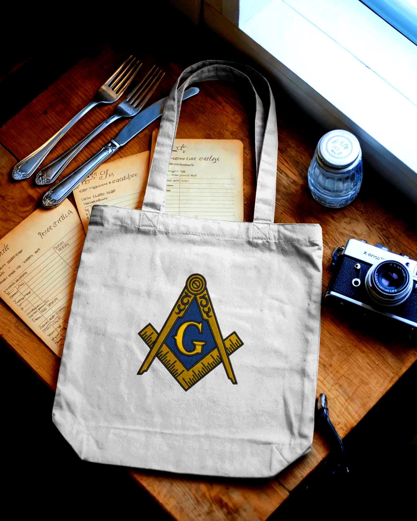Freemason Square & Compass Embroidery Design: Masonic Symbol (instant ...